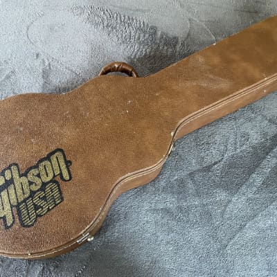 Gibson Les Paul Hard Shell Case with Pink Lining and Shroud | Reverb