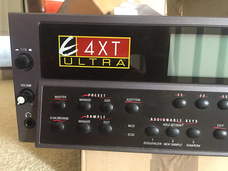 Emu E4XT 1990s - Black | Reverb