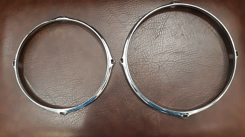 6.75" & 8" 4-Lug Bongo Rims - Drum Parts - Replacement Hoops | Reverb