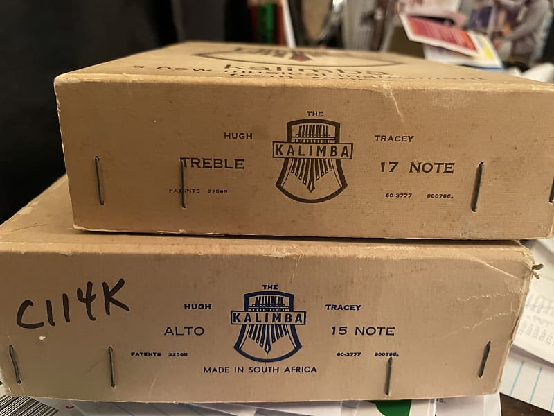 Hugh Tracey Kalimbas | Reverb