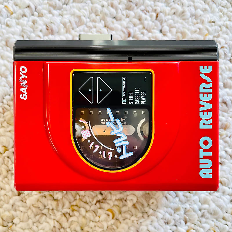 SANYO JJ-P40 Walkman Cassette Player, Ultra Beautiful RARE | Reverb