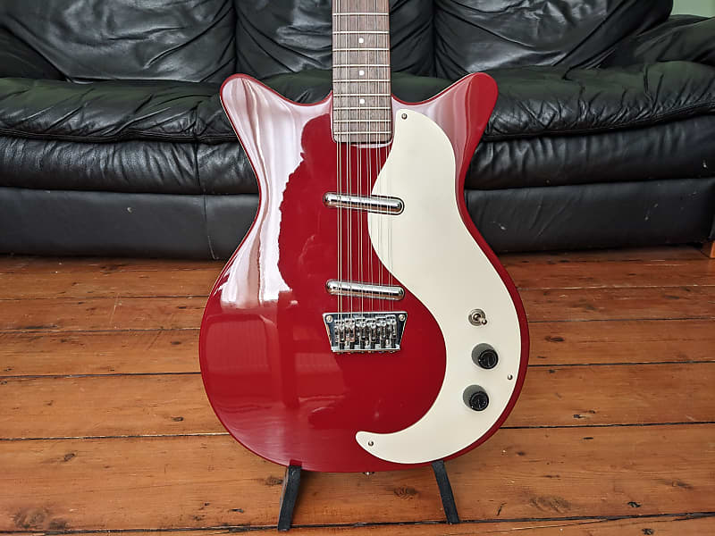 Danelectro DC59 12 String Electric Guitar, Red | Reverb