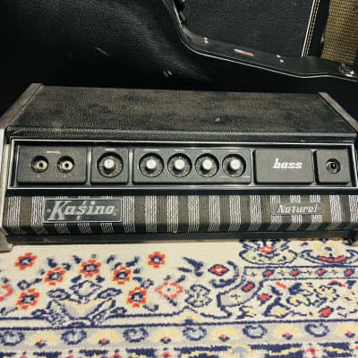 70s Kasino Natural 200w Bass Head - Fuzz Machine | Reverb
