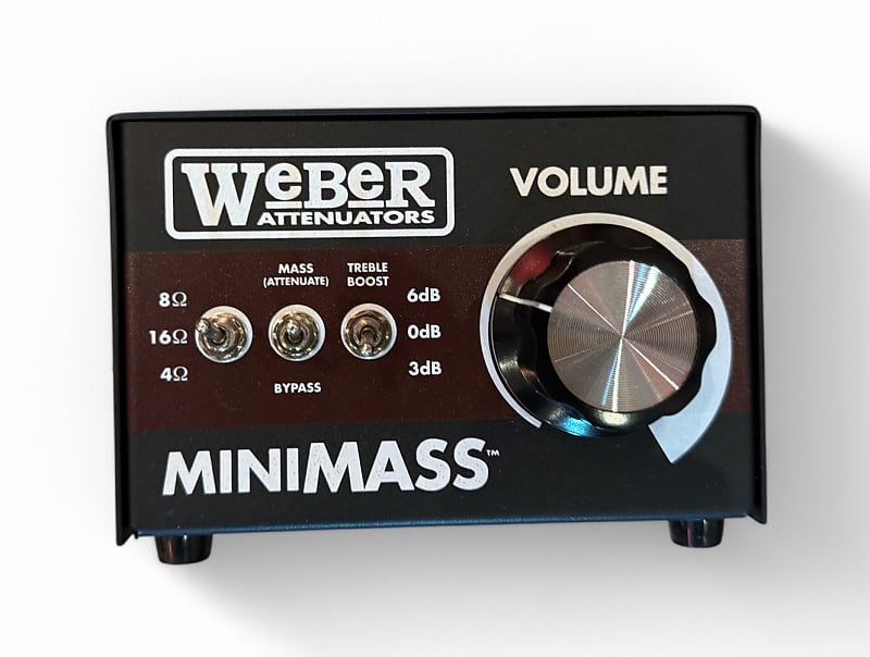 Weber MINIMASS 50W ATTENUATOR WITH BYPASS OPTION 2024 | Reverb