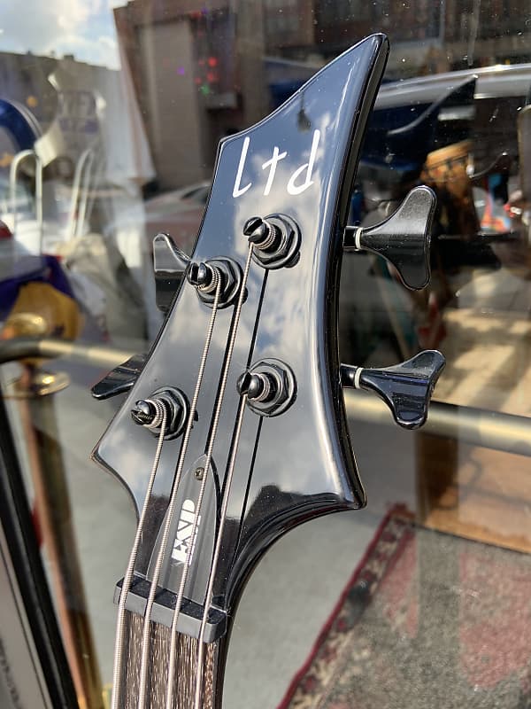 ESP LTD TA-500 Tom Araya Slayer Bass Black | Reverb