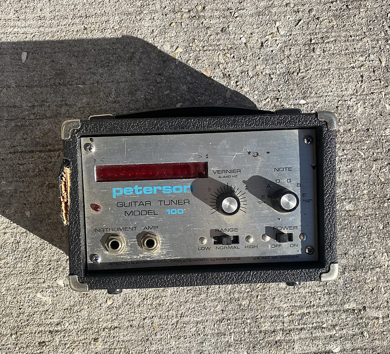 Peterson Model 100 Strobe Tuner 1970’s | Reverb