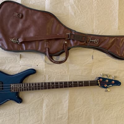 Rockoon Schaller RB-61PJ Bass guitar 1989 - Transparent Blue | Reverb