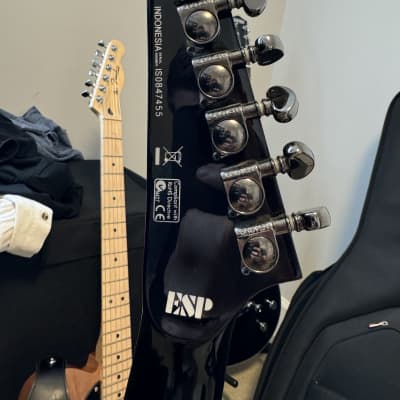 ESP LTD MH-401-QMNT 2000’s - Black | Reverb