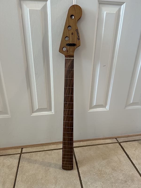 Warmoth Fretless Precision Bass Neck 2020 - Clear Satin Nitro | Reverb