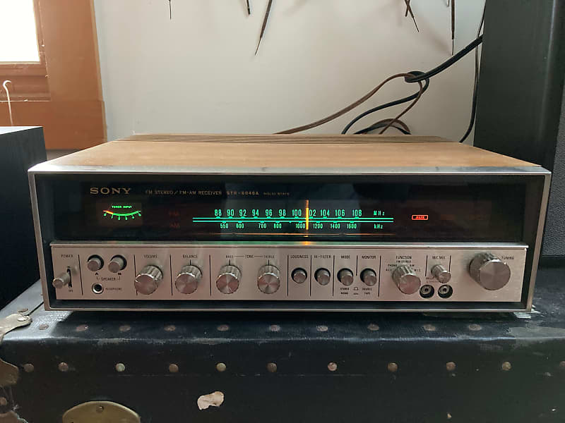 Sony STR-6046A Stereo Receiver Solid State 1972 Silver | Reverb Canada
