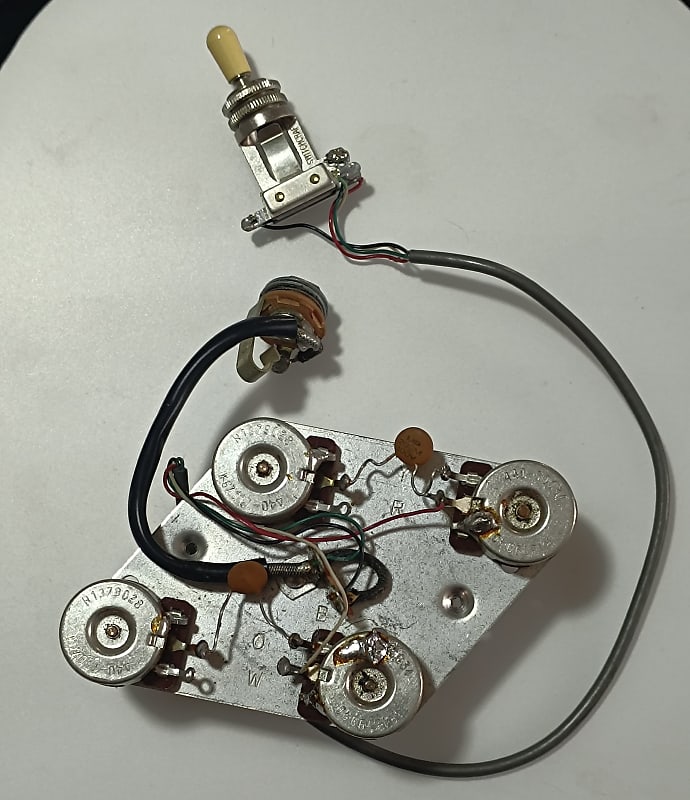 Wiring Harness 1990 Gibson Standard Electronic (Les Paul / SG | Reverb