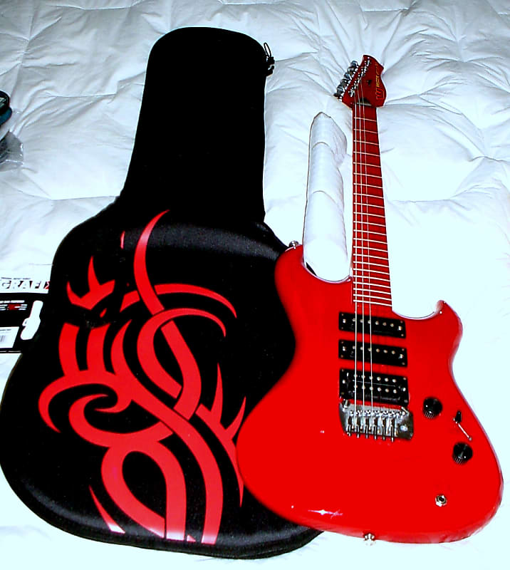 Westone Spectrum MX electric guitar 1985? bright red | Reverb