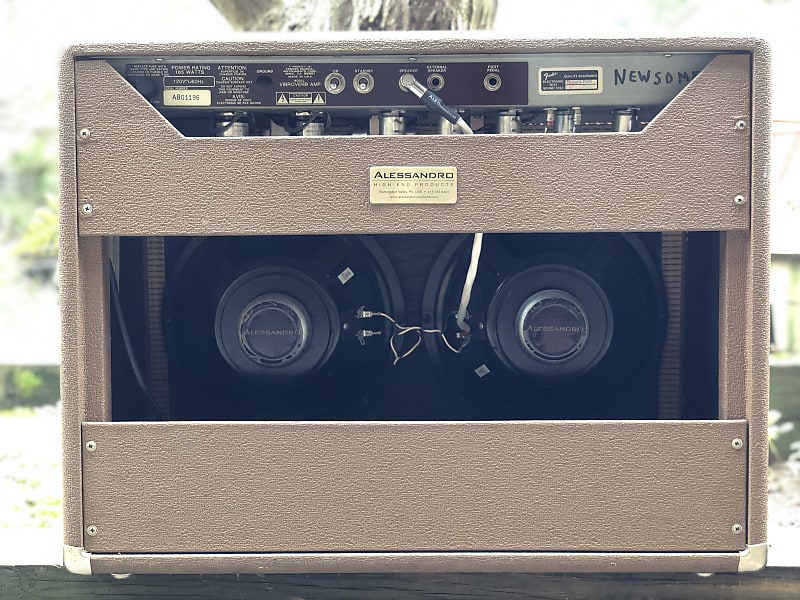 Fender Vibroverb Amp | George Alessandro Hand-wired | AZZ | Reverb