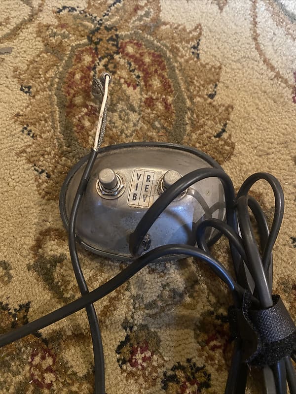 Original 1970s Fender twin reverb deluxe reverb footswitch | Reverb