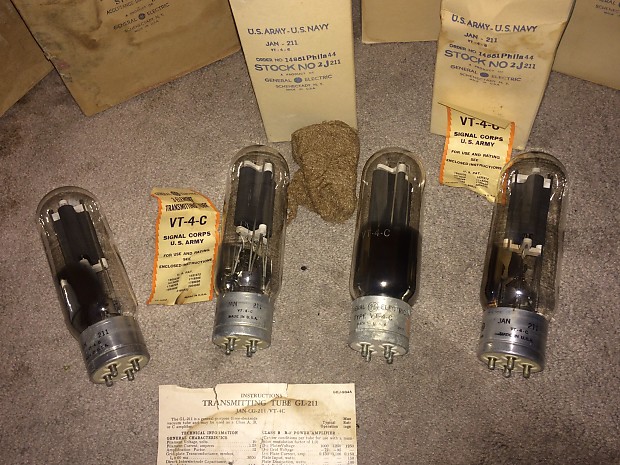 4 General Electric 211/Vt-4-c 1944 | Reverb