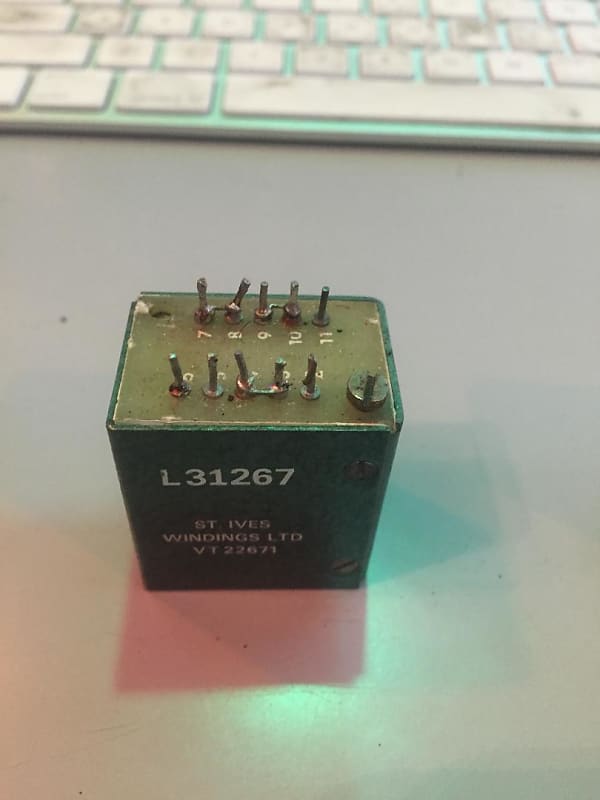 NEVE Transformer L 31267 1970 green | Reverb