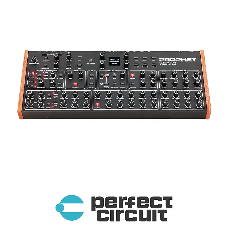 Sequential Prophet Rev2 8-Voice Analog Synthesizer Desktop | Reverb