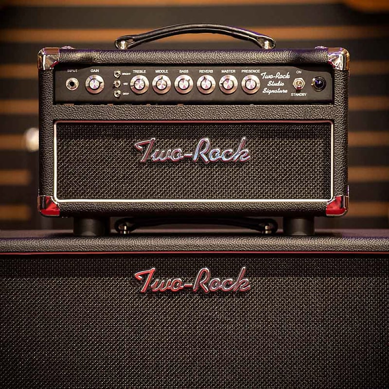 Two Rock Studio Signature Head Black Chassis Black Bronco | Reverb