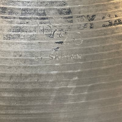 20" Sabian B20 Ride Cymbal 2240g Made in Italy *Video Demo* | Reverb