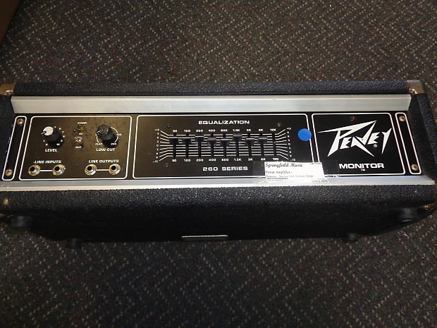 used Peavey Series 260 C Monitor Power Amplifier | Reverb