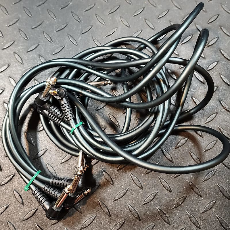 Lot of 5 Guitar Pedal Patch Cables 3 Foot Cable | Reverb