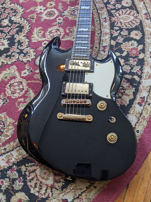 ESP LTD Viper 256 Electric Guitar 2015 Black #I15050228 | Reverb