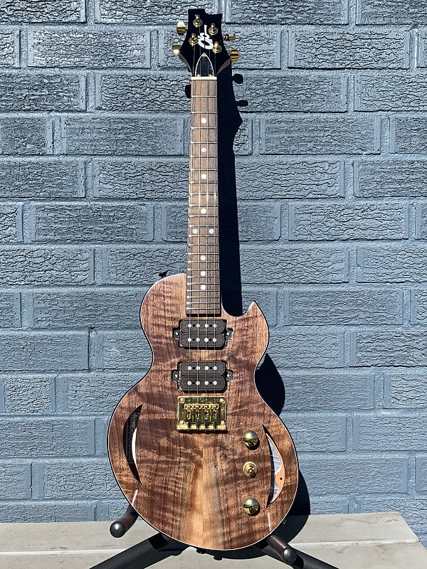 DWP Guitars Da-Rel "Mini-Me" Electric Ukulele 2020 - Natural | Reverb