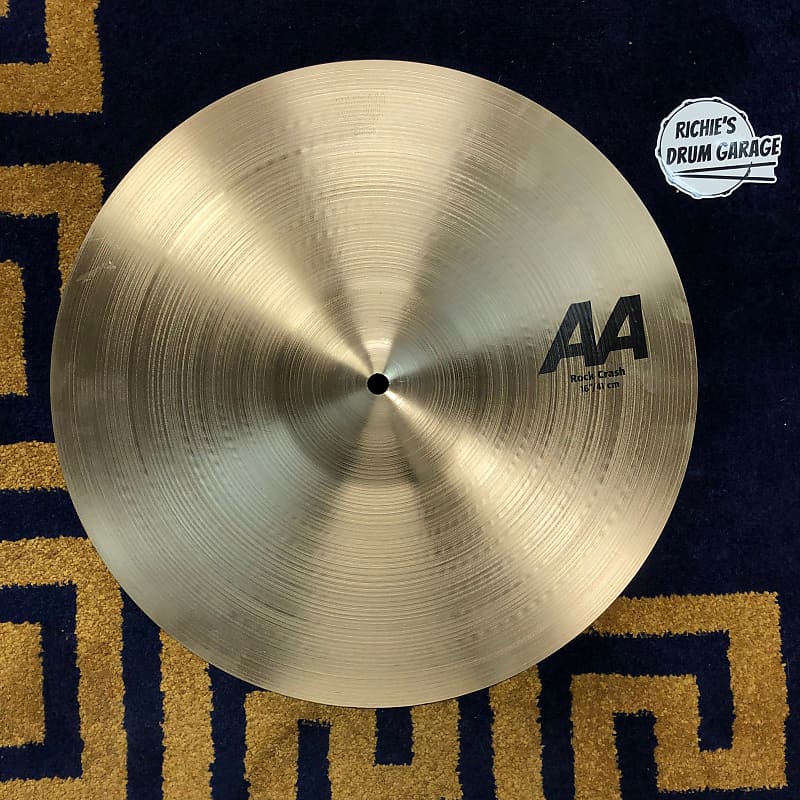 Sabian 16" AA Rock Crash Cymbal - Free Shipping | Reverb