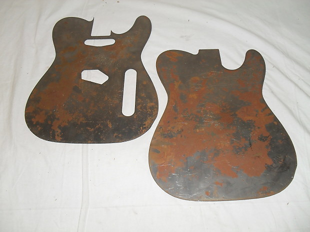 Telecaster Metal Body Pieces front and back plates DIY | Reverb
