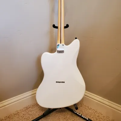 Jazzmaster Build Hardtail Arctic White Tom Delonge Style | Reverb