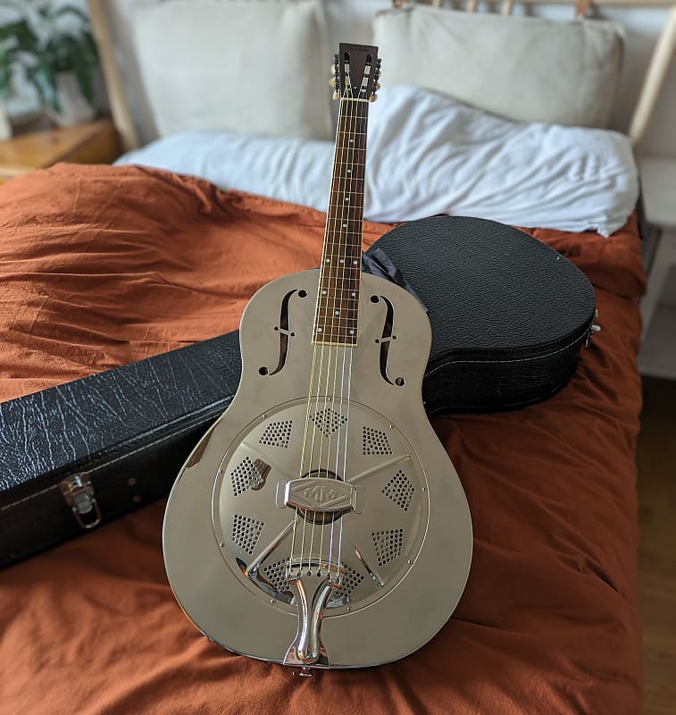 Michael Messer Lightning resonator guitar | Reverb