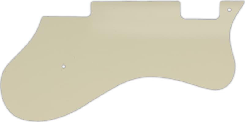 WD Custom Pickguard For Epiphone Riviera #55S Parchment Solid | Reverb