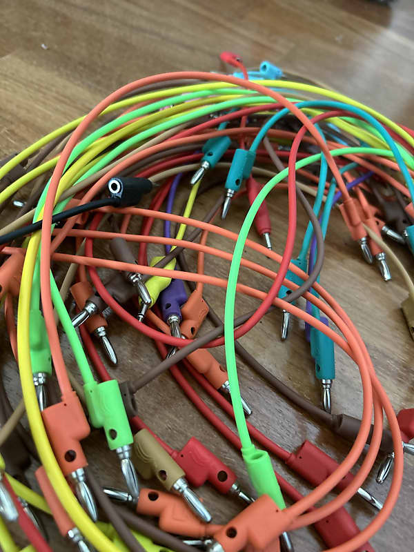 55 Banana Cables & Format Jumbler-Ciat-Lonbarde,Serge,Buchla | Reverb