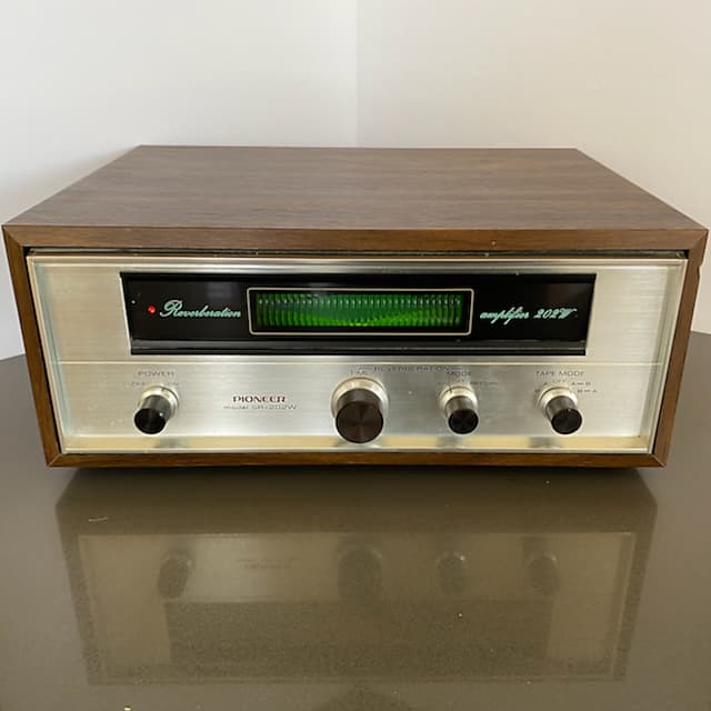 Pioneer SR-202W SPRING REVERB (ADELE’S VOCAL REVERB) - Wood | Reverb