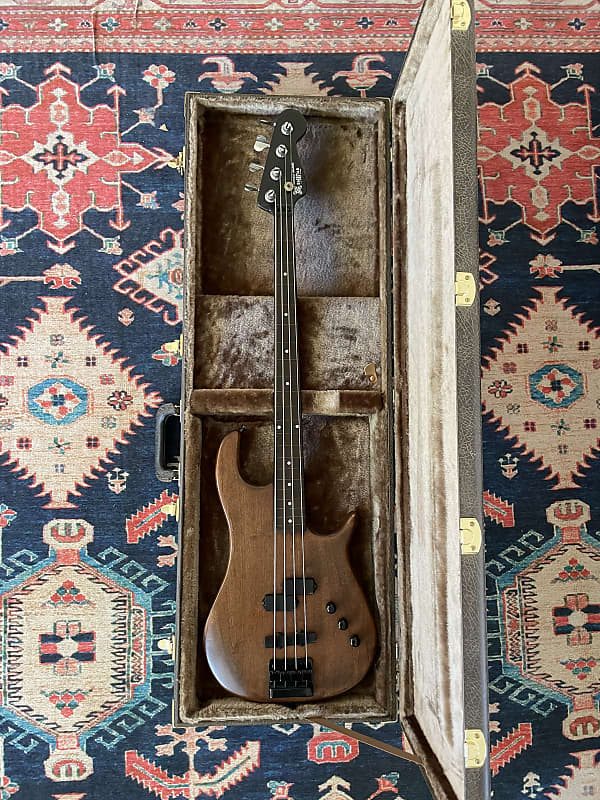 Modulus Graphite Bass Star 1983 Antique Tobacco Fretless | Reverb