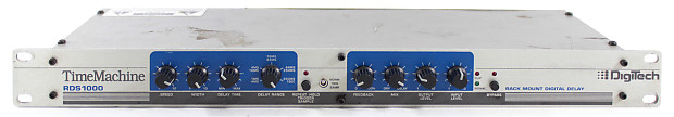 DigiTech RDS-1000 Time Machine Digital 1 Sec Rackmount Delay | Reverb