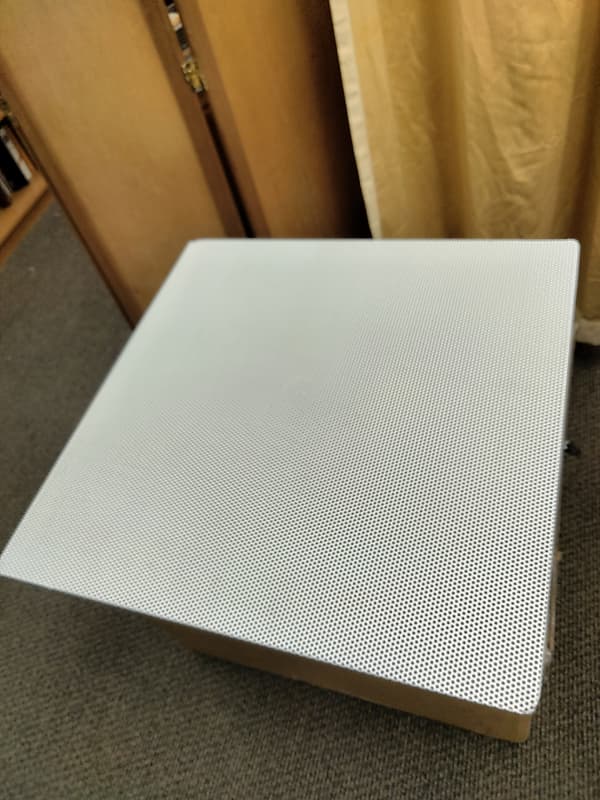 Quam System 19 2x2 Ceiling Tile Speakers. Set of four units. | Reverb