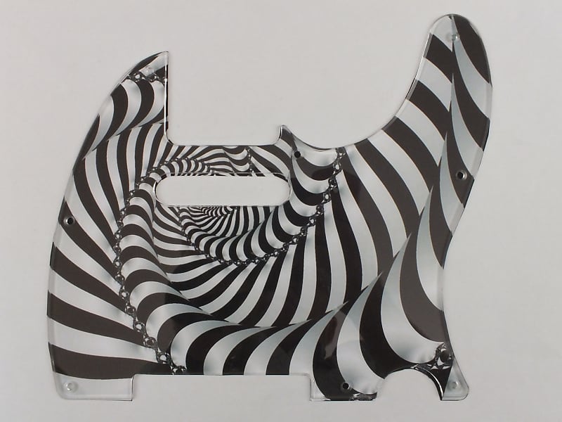 Transparent Clear 8 hole Scratch Plate Pickguard USA | Reverb UK