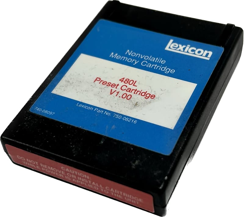 Lexicon 480L Preset Cartridge V1.00 | Reverb UK