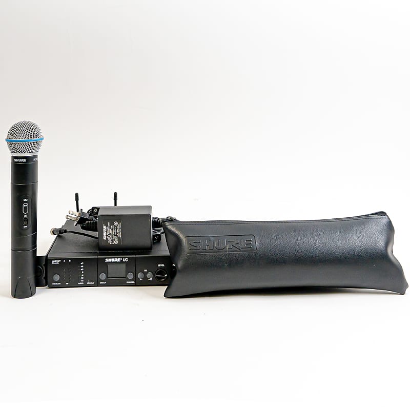 Shure UC4 Receiver & UC2 w/ Beta 58A Transmitter Wireless | Reverb