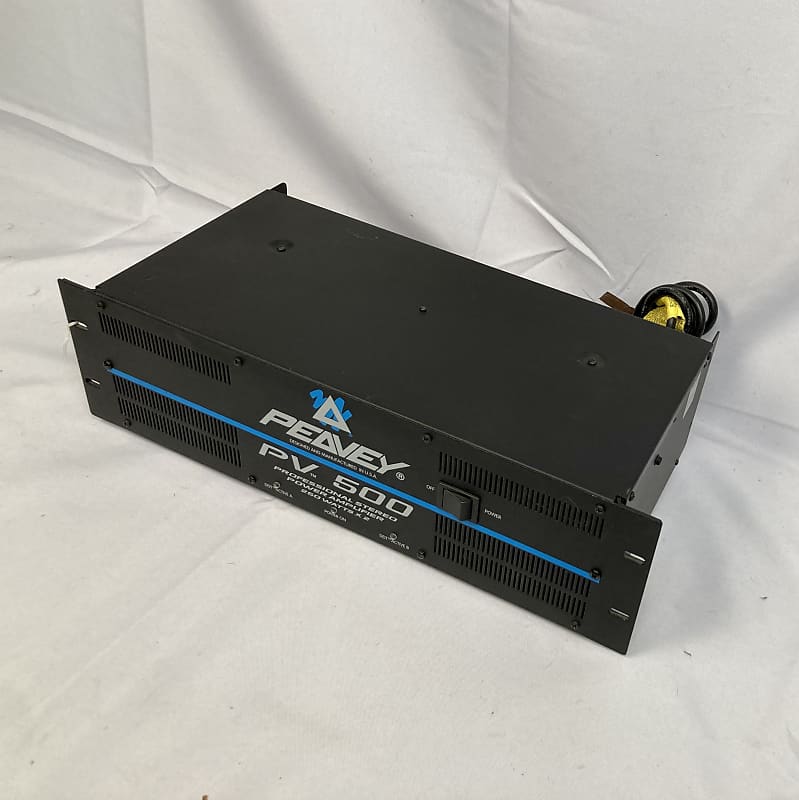 Peavey PV 500 Two-Channel Power Amplifier | Reverb