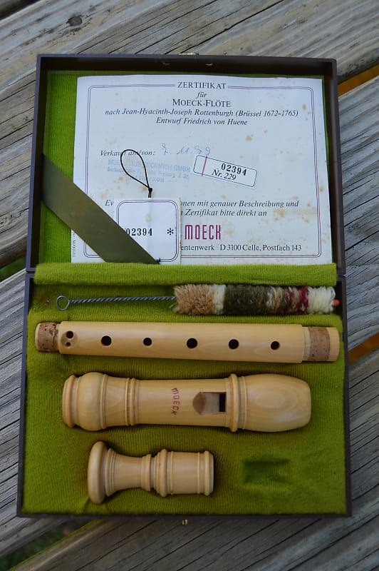 Moeck Rottenburgh soprano #229 1979 - maple | Reverb Canada