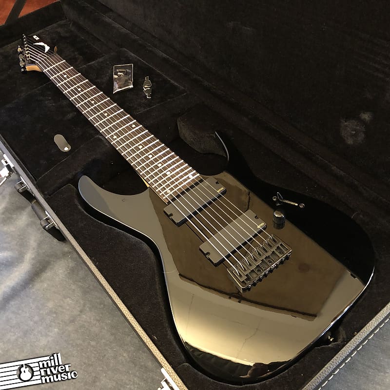 Dean RC8X Rusty Cooley Signature 8-String MIK Guitar Black w/ | Reverb