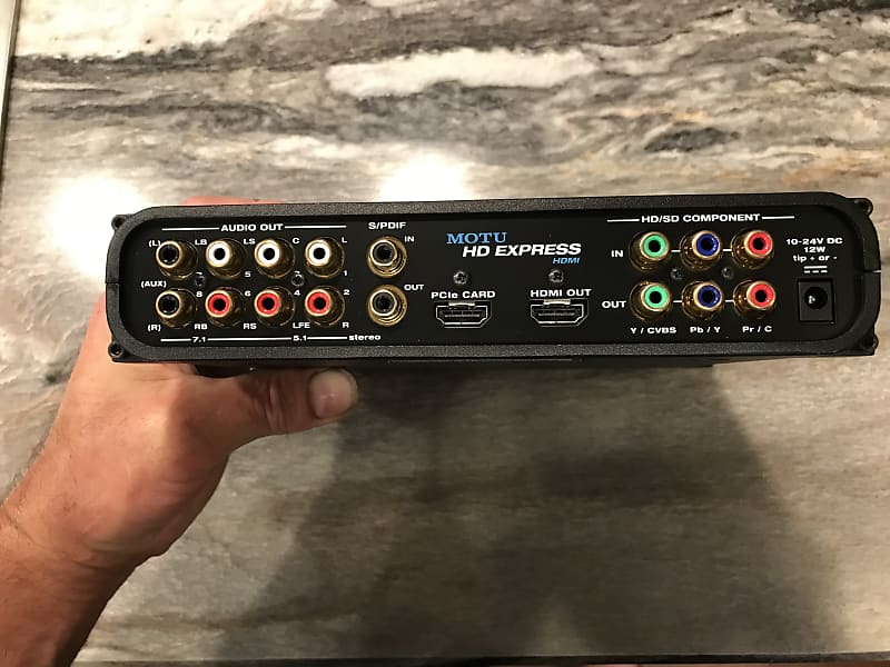 Motu HD Express Black | Reverb