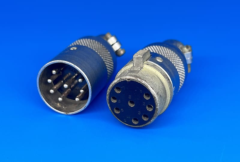 NOS Altec M11 Coke Bottle Tube Microphone Cannon P8 Connector | Reverb