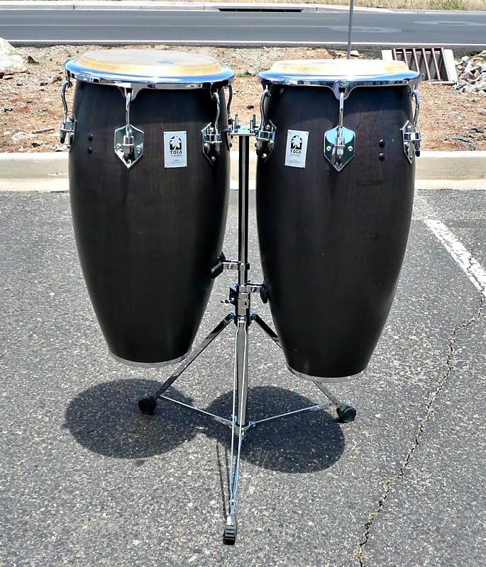 Toca Percussion Custom Deluxe Wood Conga Set - Conga (12") | Reverb