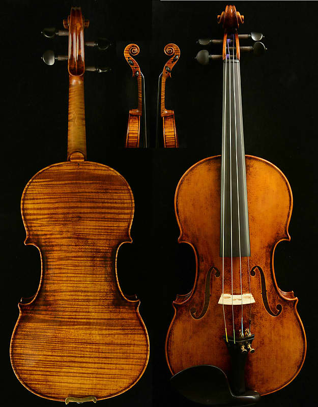 Amazing Sounding Violin Master Wang's own Work Guarneri | Reverb