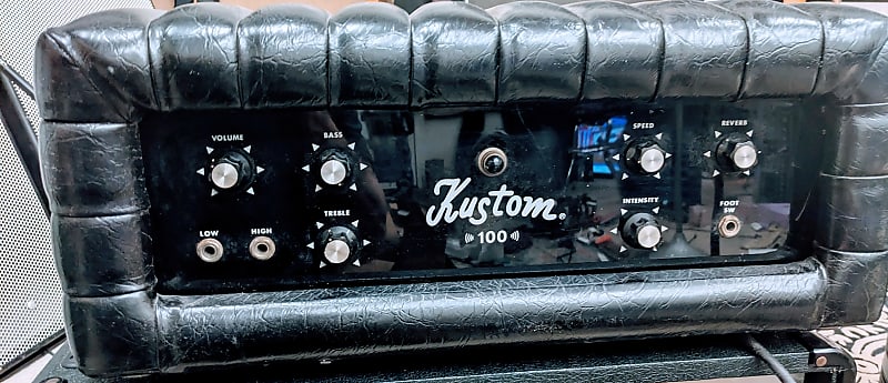 Kustom 100-2 1960s - Black | Reverb