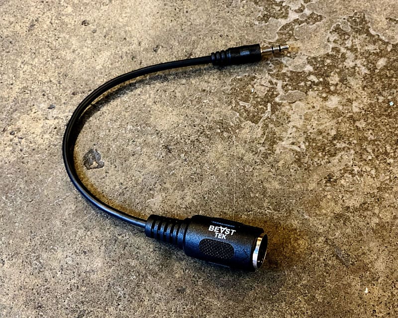 Beast-Tek MIDI to TRS Type A Adapter | Reverb