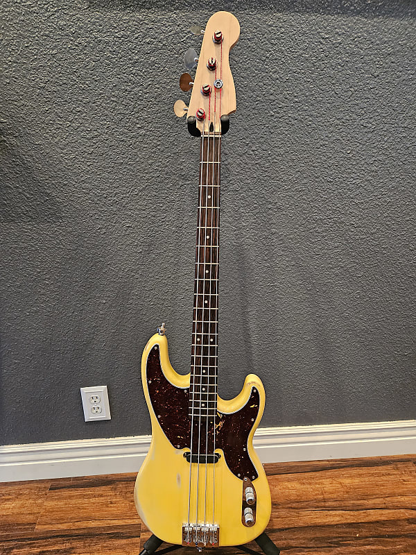 Warmoth Precision Bass 51 P-Bass 2020 - Reliced Yellow | Reverb